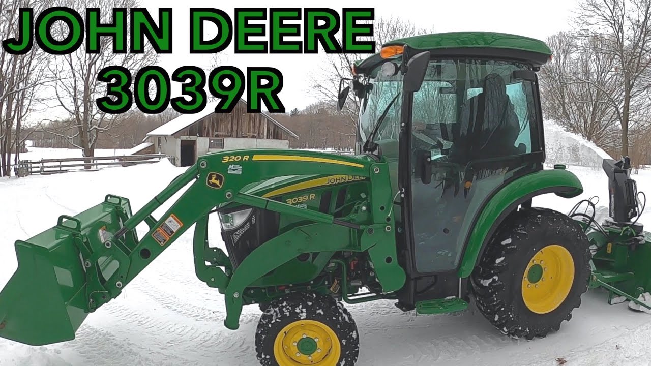 John Deere 3039R Diesel Tractor Overview - YouTube