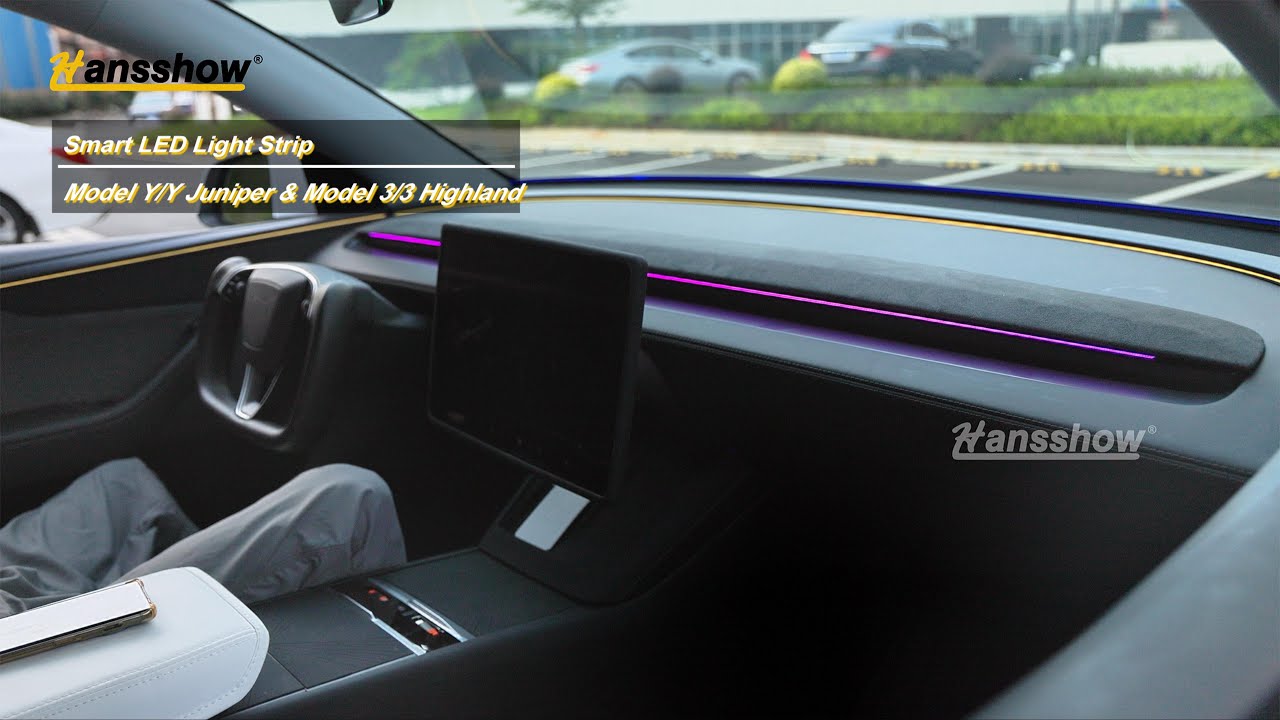 Streamer Ambient Light for Model Y/Y Juniper & Model 3/3 Highland With ...
