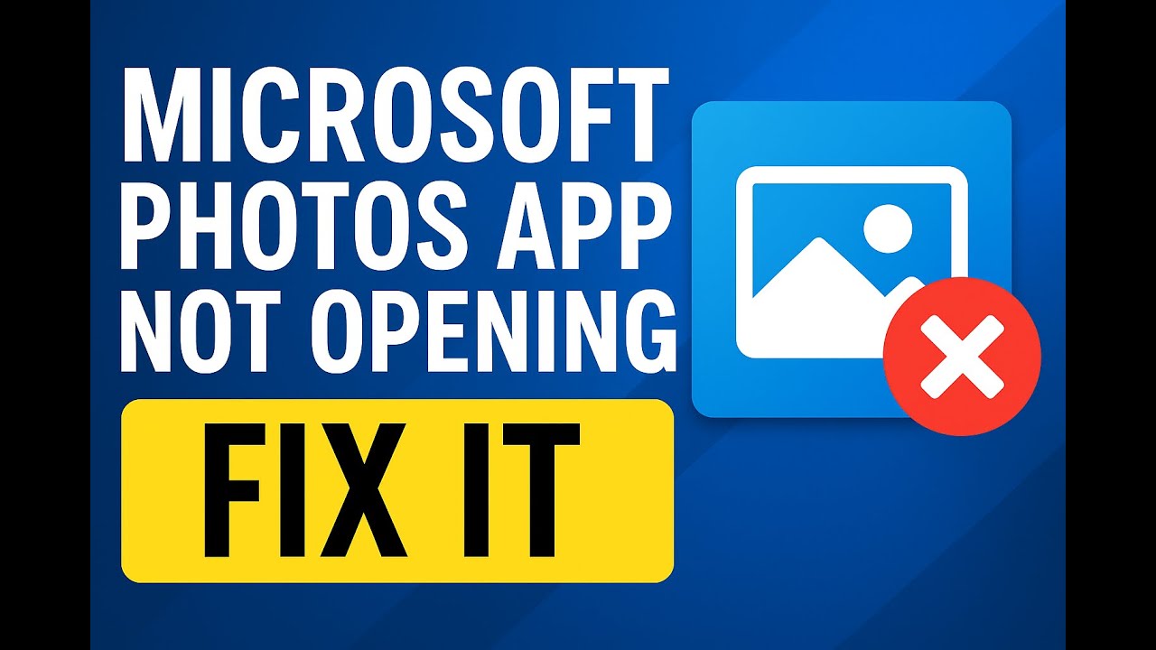 Fix Microsoft Photos App Not Opening in Windows 11 | 8 Proven Solutions ...