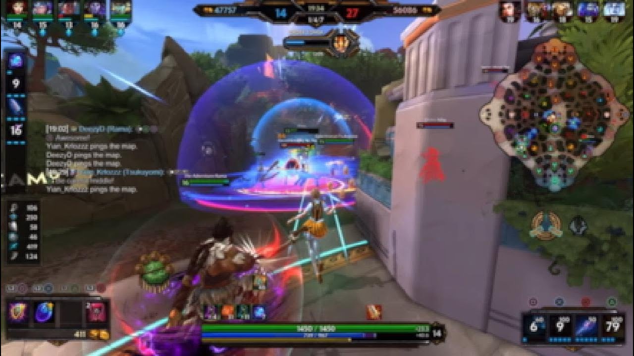 Smite Diamond Rank Conquest Nu Wa Mid Gameplay | Every Game is ...