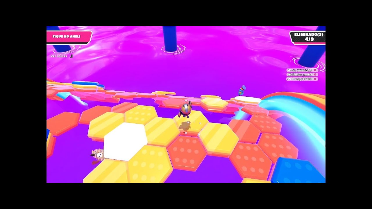 Fall Guys - Solo Wins Nº 3,165 and 3,166 - Hex-A-Ring and Terrestrial - 19 crowns left to Rank ...