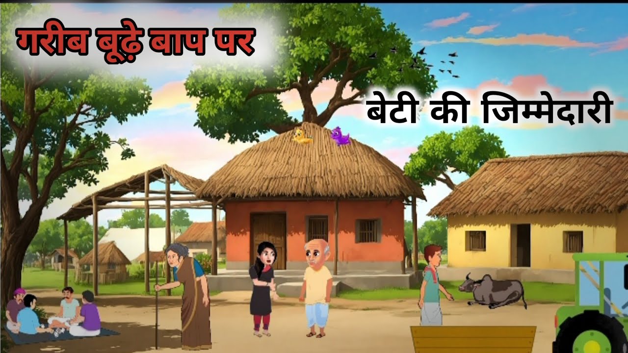 बूढ़े बाप पर बेटी की जिम्मेदारी hindi kahani || budhe baap ki majburi ...