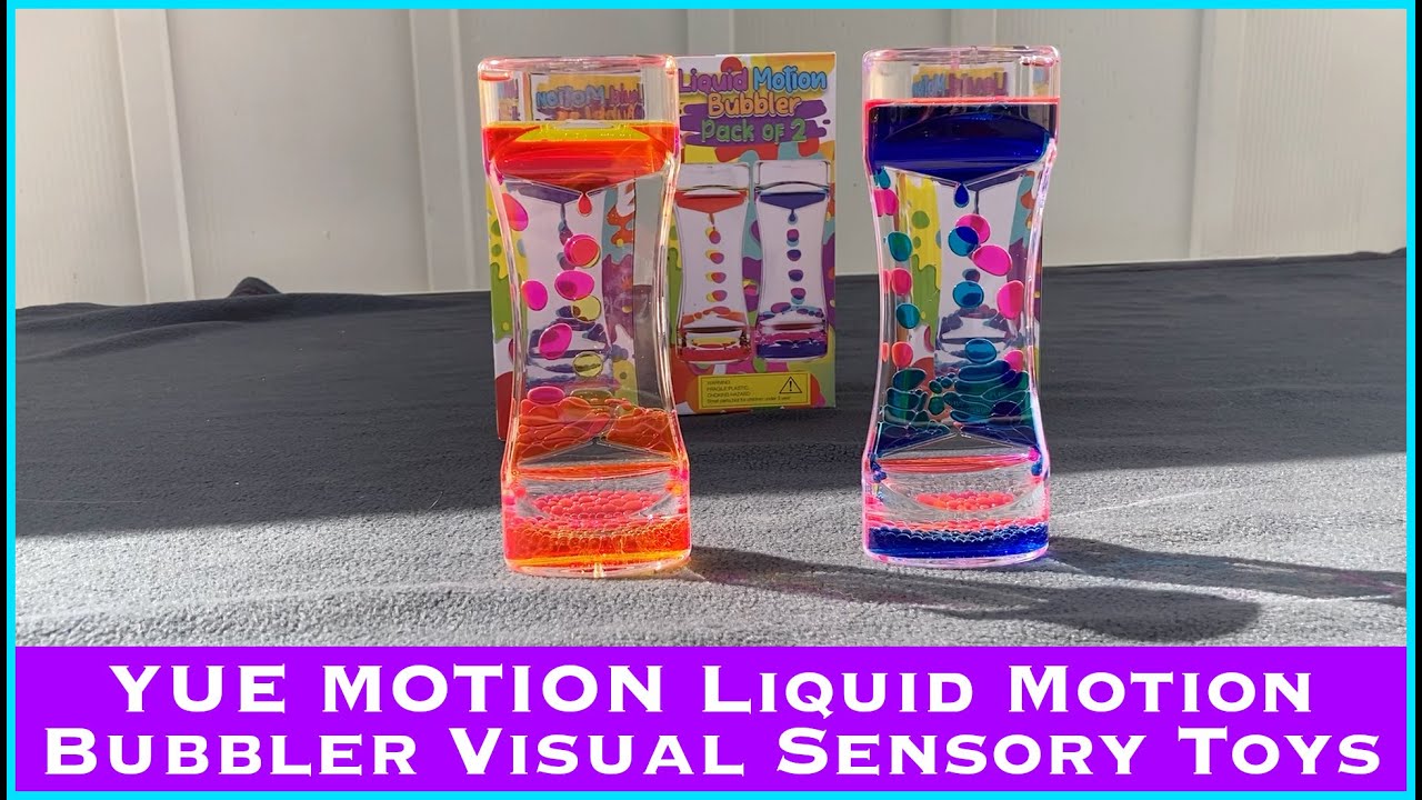 Yue Motion Liquid Motion Bubbler Visual Sensory Toys || MumblesVideos ...