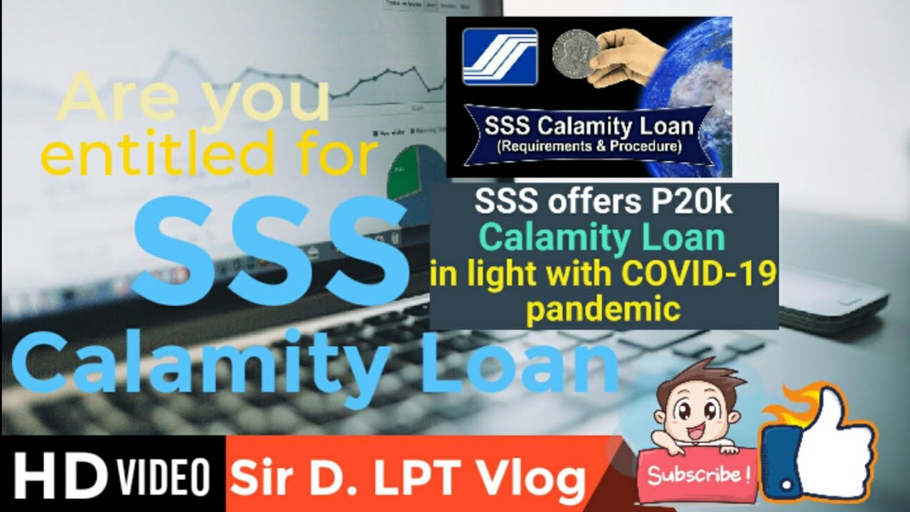 #SSSloan #CLAP How to avail SSS Calamity Loan - YouTube