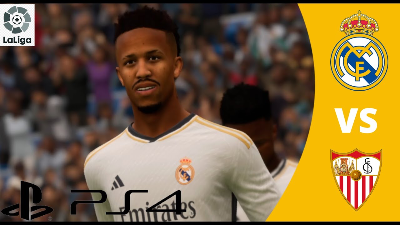 FC 24 - real madrid vs Séville |la liga|PS4™[gameplay] - YouTube