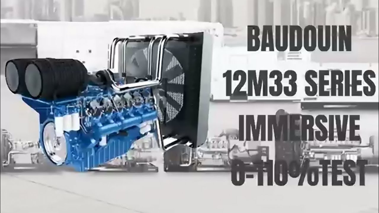 Baudouin 12M33 series 0-110% test 12m33g8d3 12m33g1000 g1100 g1250 ...