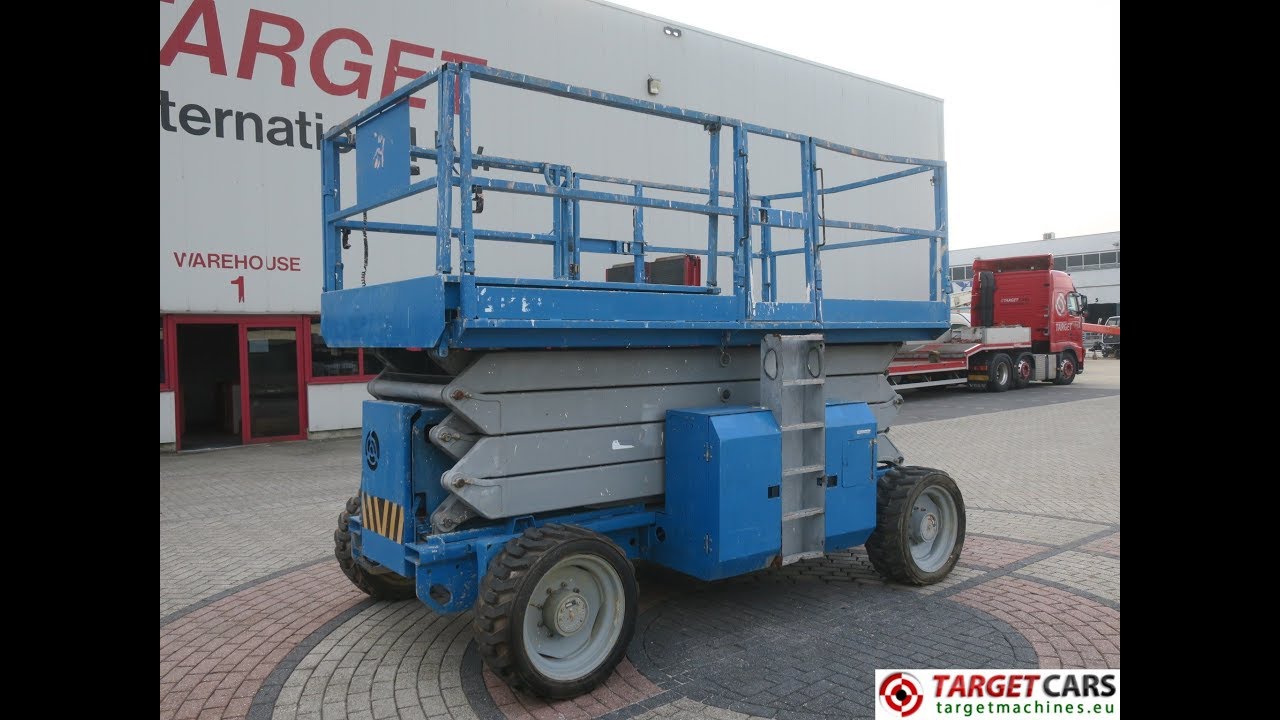 776416 GENIE GS4390RT SCISSOR 4x4 DIESEL WORK LIFT 1511CM GS9011-47771 ...