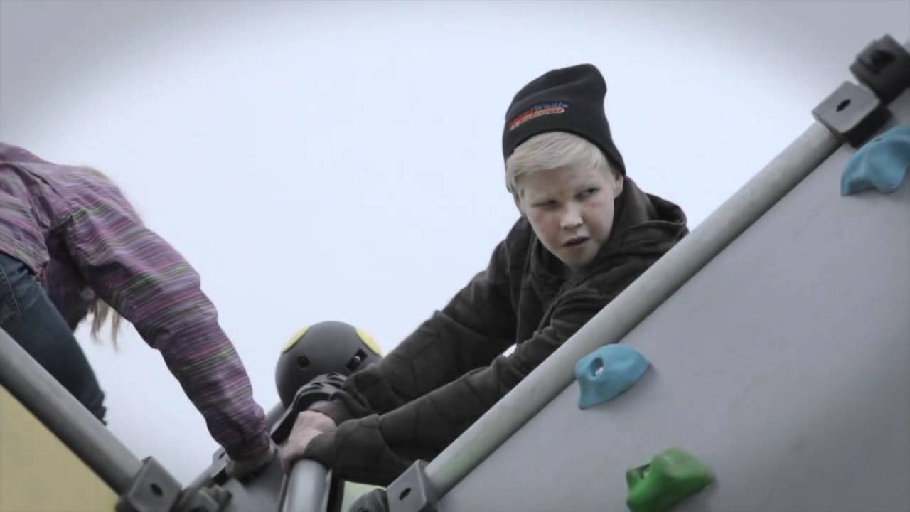 Lappset Wall Bouldering - YouTube