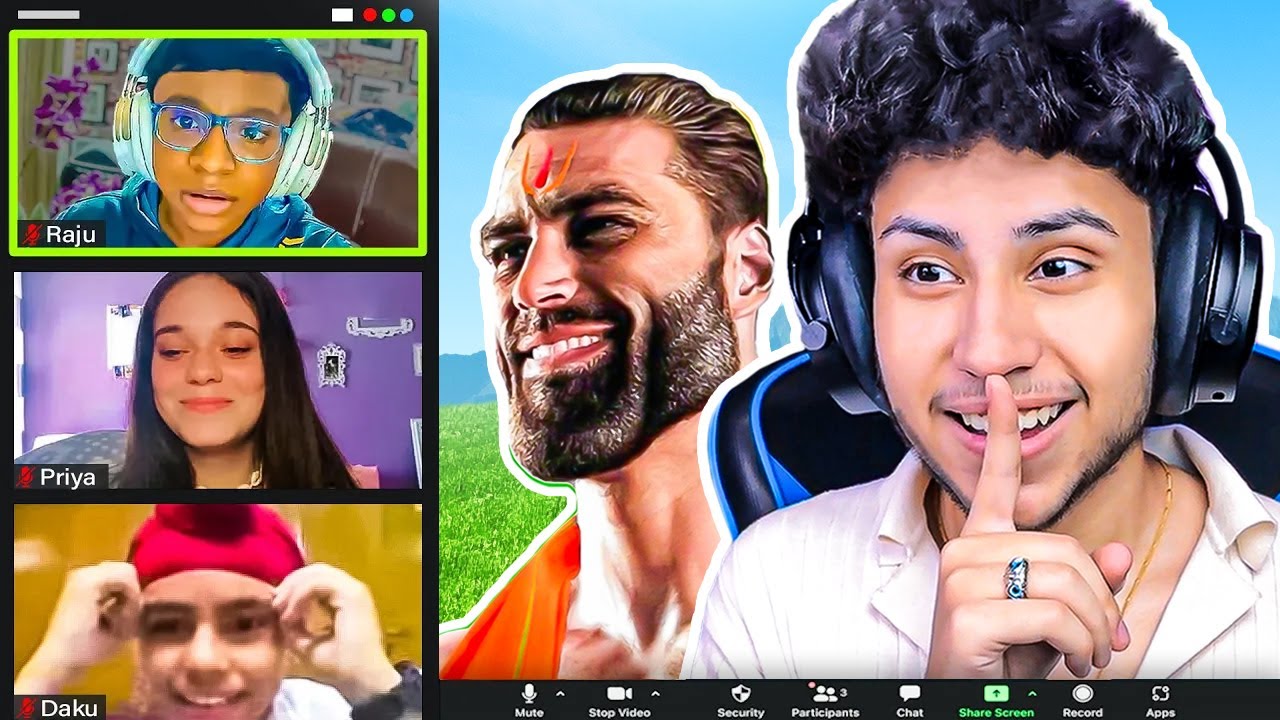 Trolling INDIAN Zoom Classes (ZOOM RAID) - Part 30 - YouTube