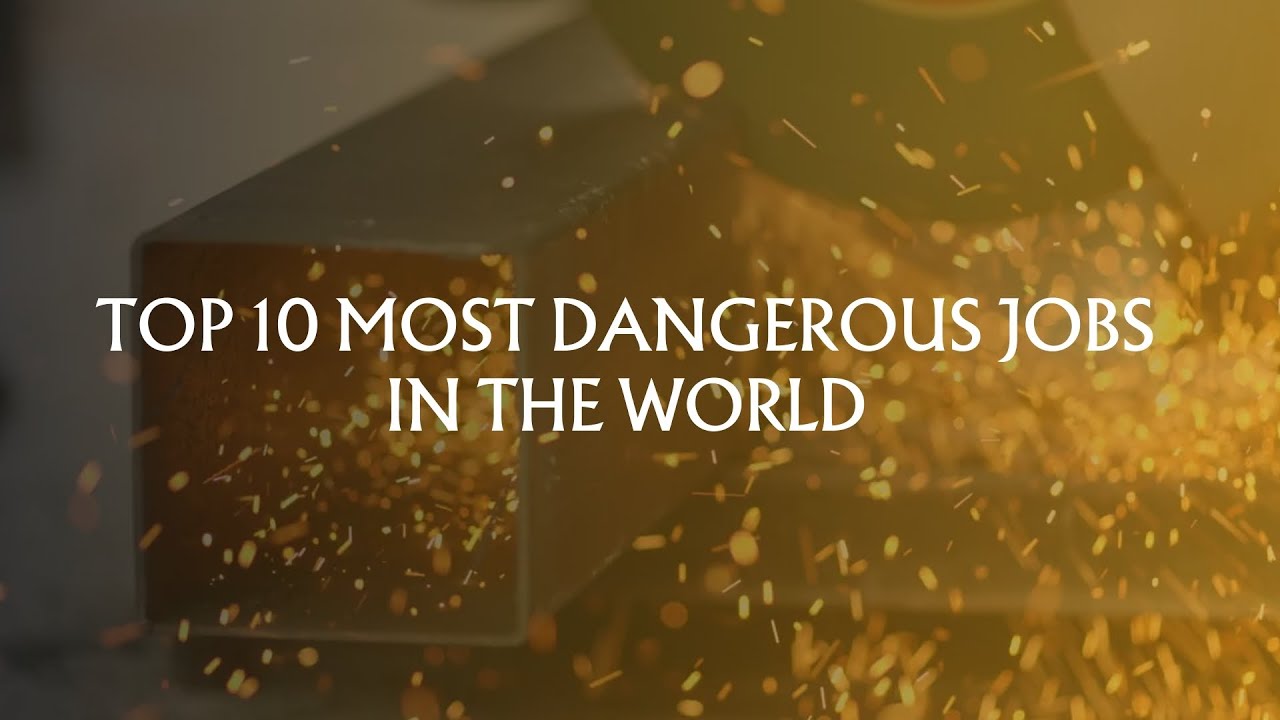 Top 10 Most Dangerous Jobs in the World | High-Risk Professions Exposed ...