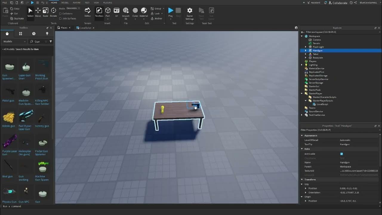 How to Make a First Person Game in Roblox Studio - Roblox Scripting Tutorial ( 1 Min ) - YouTube