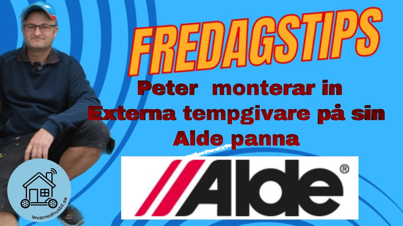 Externa tempgivare på Alde pannan i husbil/husvagn - YouTube
