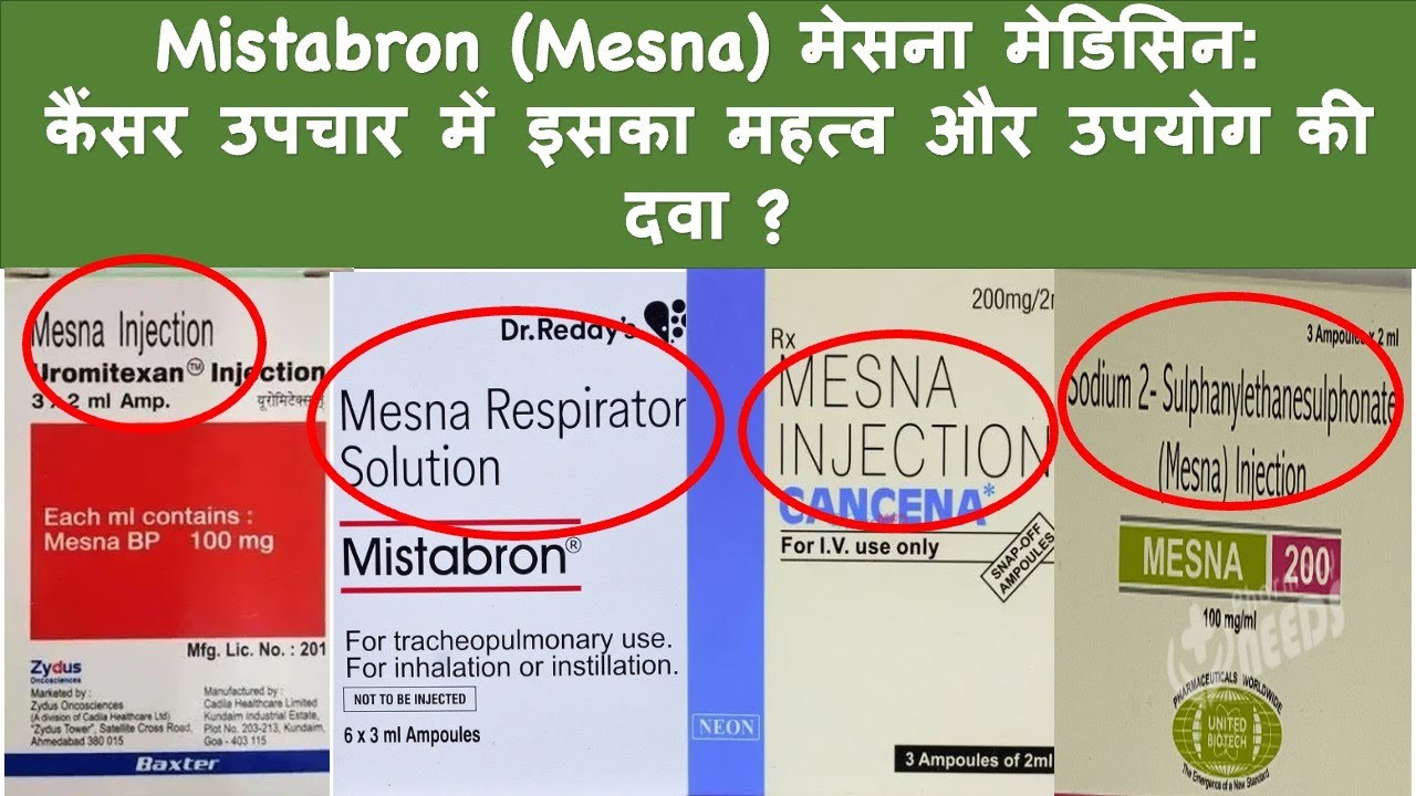Mistabron: Mesna मेसना मेडिसिन कैंसर उपचार में इसका महत्व और उपयोग की ...