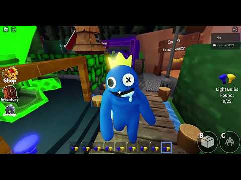 Playing Rainbow Friends with can - YouTube