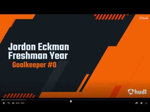 Jordon Eckman Freshman Year Highlights - YouTube