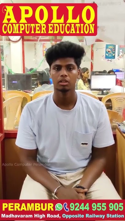 Student Feedback about Apollo Computer Education Perambur - YouTube
