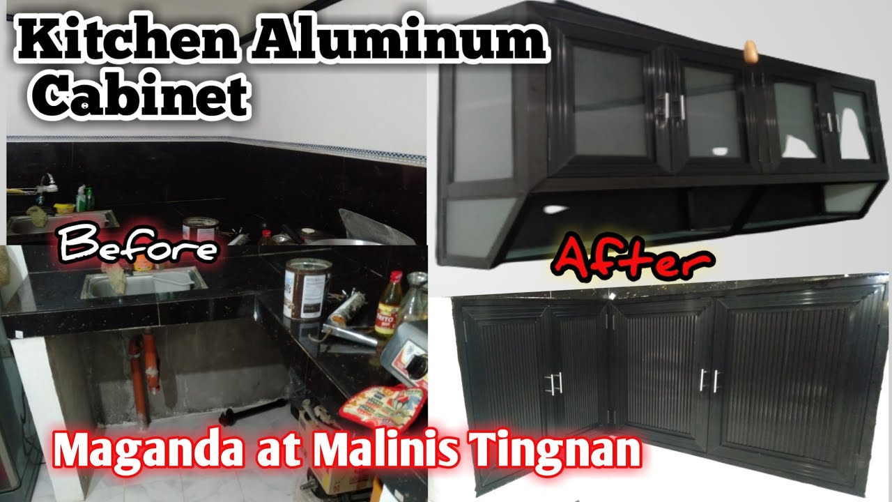 Aluminum Kitchen Cabinet (Analok Finish) | Cheapest Price | Maraming ...