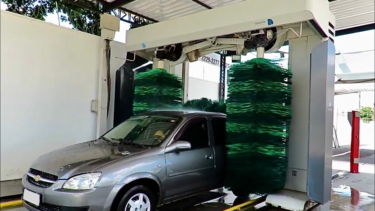 Ceccato Phoenix Tech Air Plus Car Wash [Outside View] - YouTube
