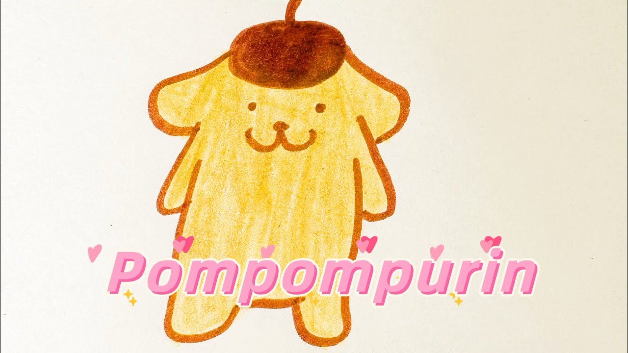 How to draw Pompompurin | Sanrio #drawing - YouTube