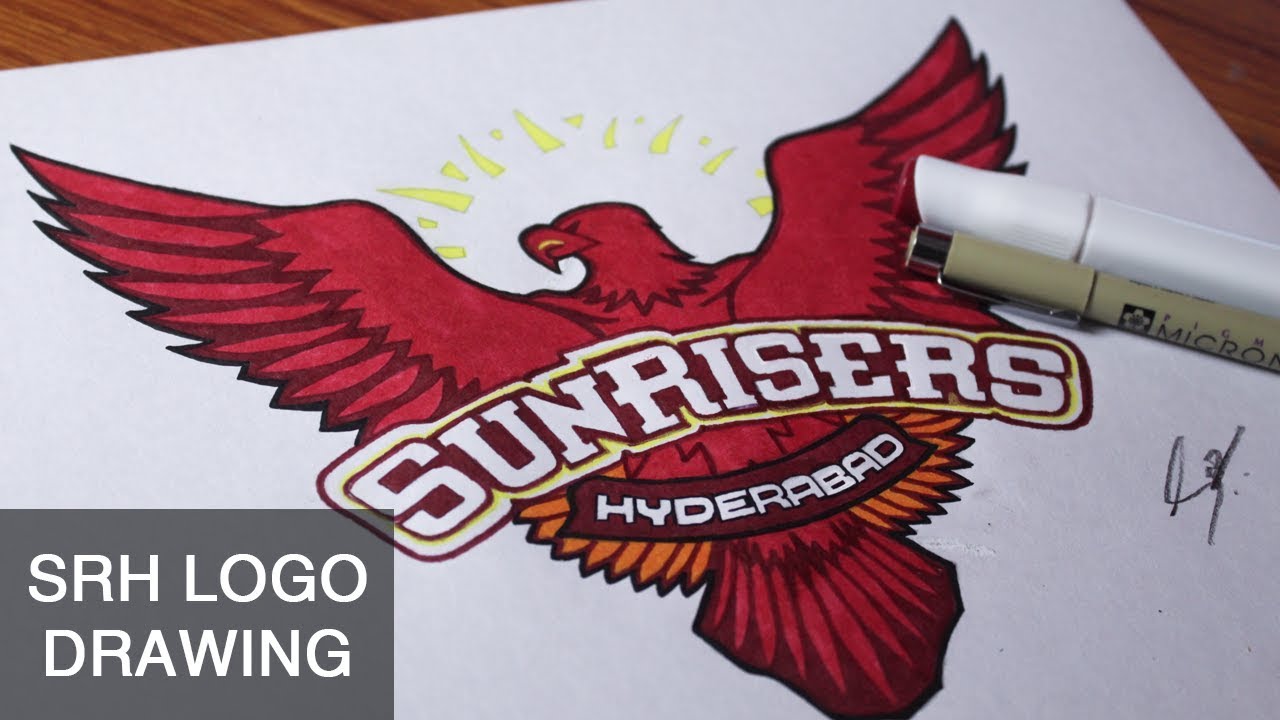 How to draw SRH LOGO | Gaus Arts - YouTube