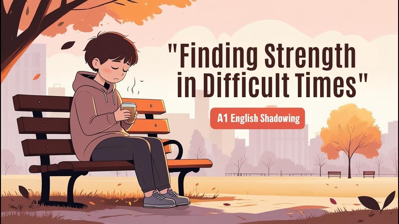 Finding Strength in Difficult Times | A1 English Shadowing Practice ...