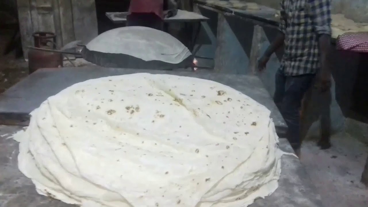 rumali roti how to make beautiful resipi - YouTube