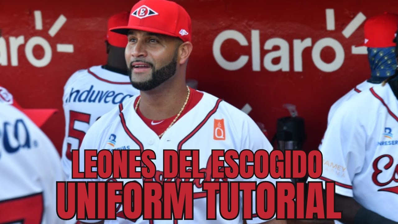 Leones del Escogido Uniform Tutorial in MLB The Show 21 - YouTube