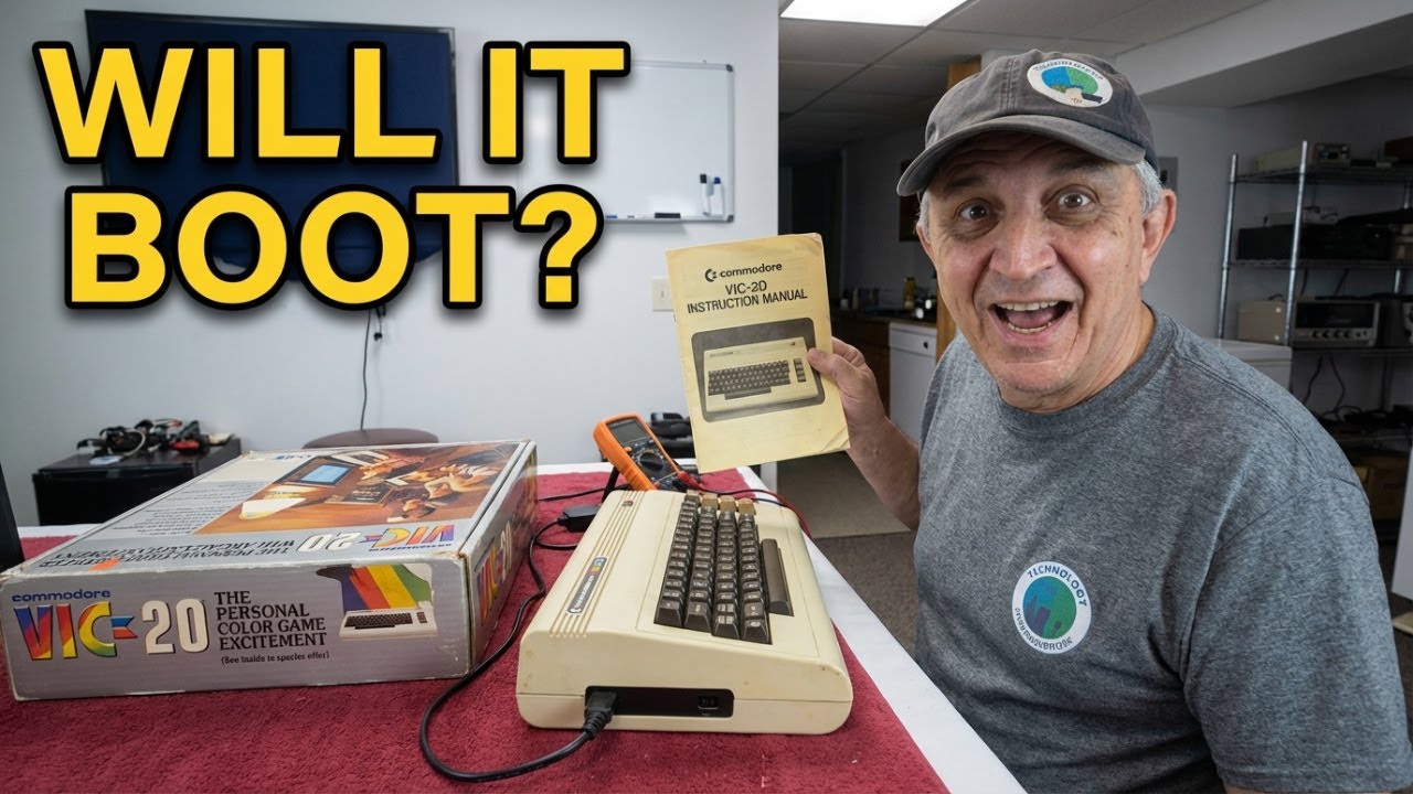Vintage Computer Time Capsule Unboxed — Can This 1982 Commodore Still ...