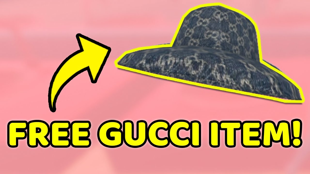 HOW TO GET FREE ROBLOX GUCCI ITEM! (Roblox Gucci Garden Event) - YouTube
