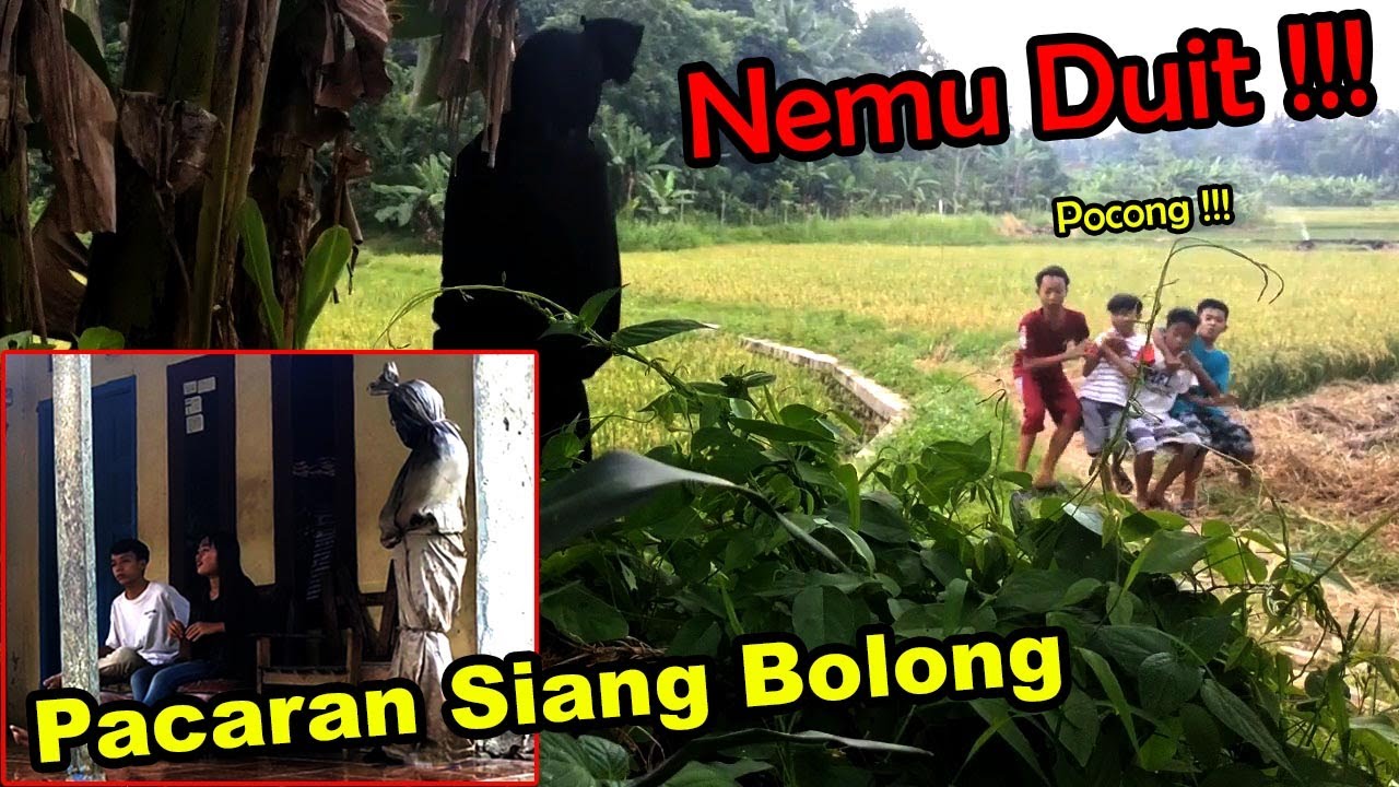 140 ️ Kompilasi Prank Pocong Kocak 🤣 Pacaran Siang Bolong, Nemu Duit - YouTube