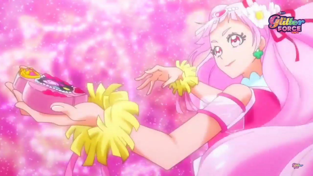 Glitter Force Hugtto | Glitter Espírito Attack | Glitter Force Para ...