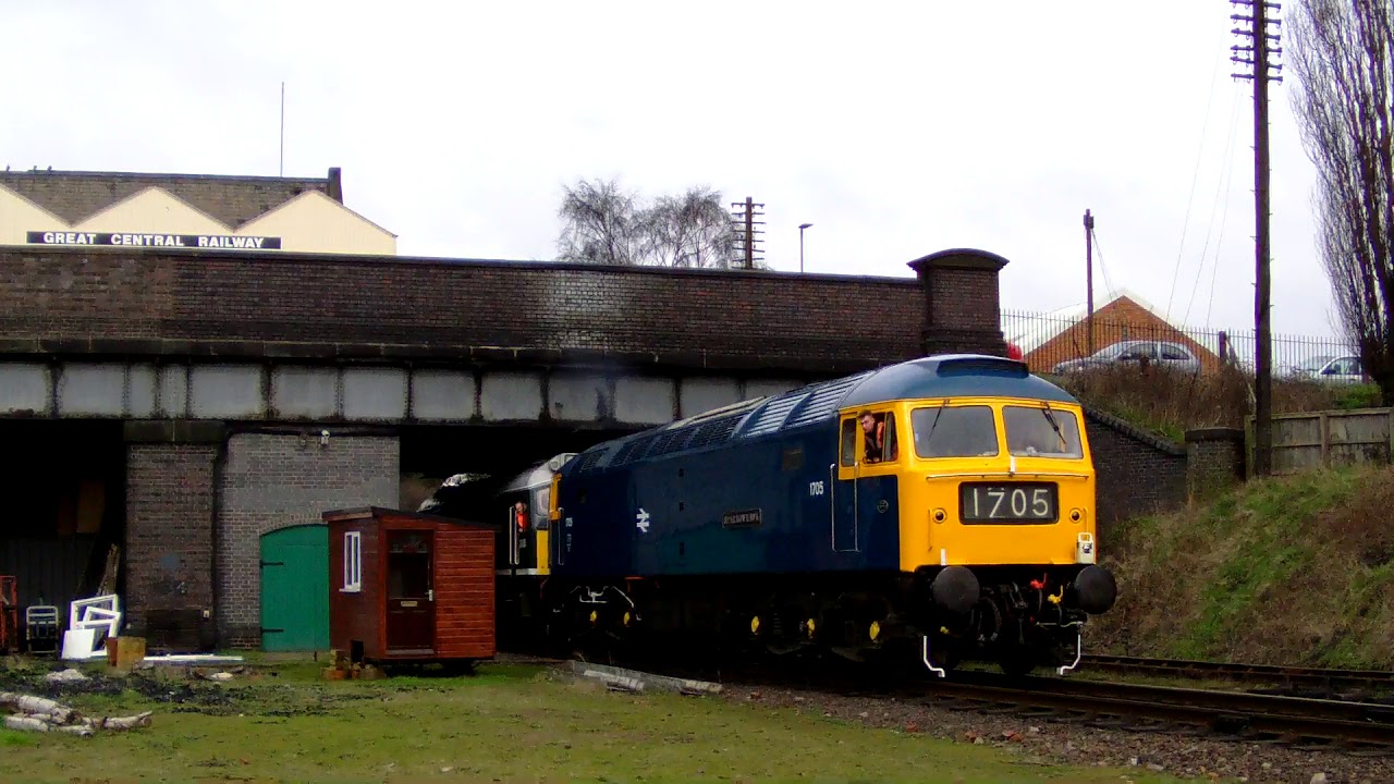 class 47 D1705 test run - YouTube