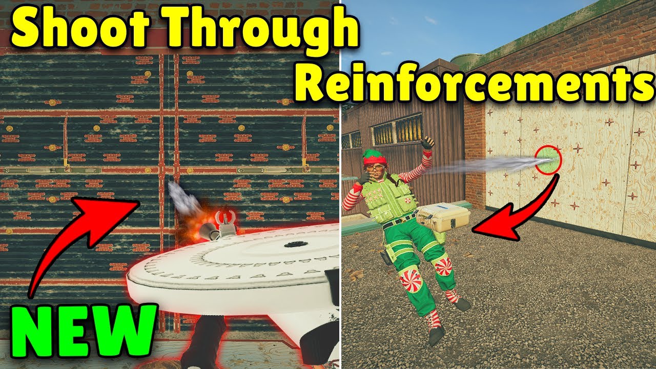 NEW Season Shock: You Can Shoot Through Reinforced Walls! - Rainbow Six ...