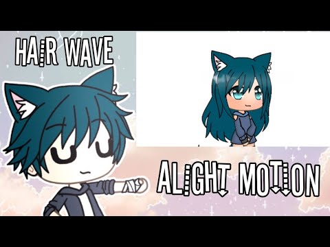 °How to do Hair Waving Using Alight Motion°°Gacha Life Tutorial° Pt. 1 ...