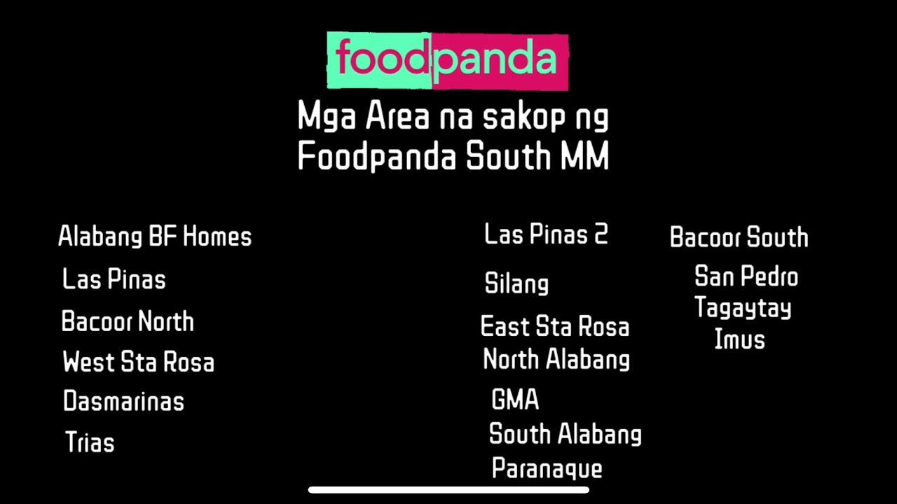 Ano ang mga lugar / area / location na sakop ng South Metro Manila Area ...