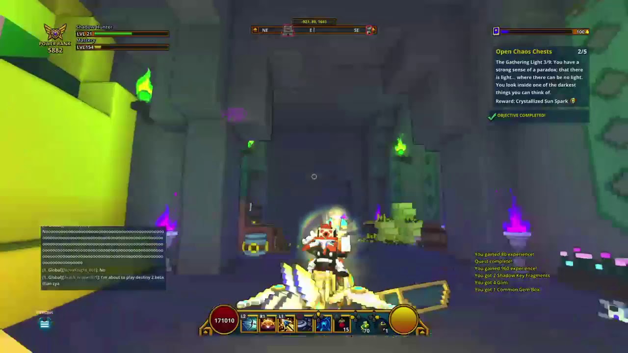 [Trove Console] Shadow Hunter - Class Gem - Costume - YouTube