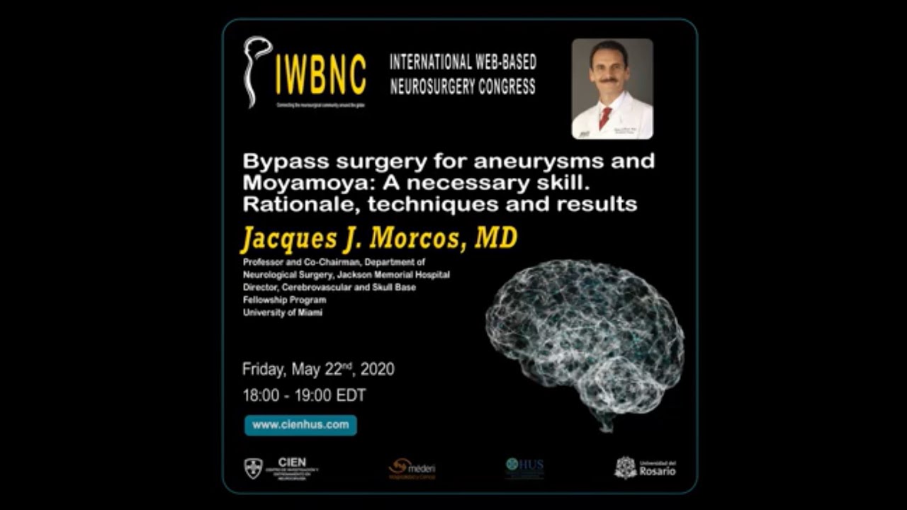 Bypass Surgery for Aneurysms and Moyamoya A Necessary Skill Rationale ...