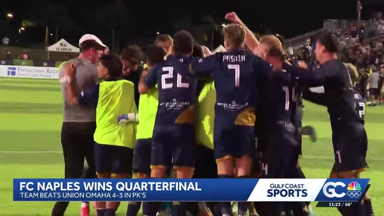 FC Naples defeats Union Omaha in USL League One quarterfinal - YouTube