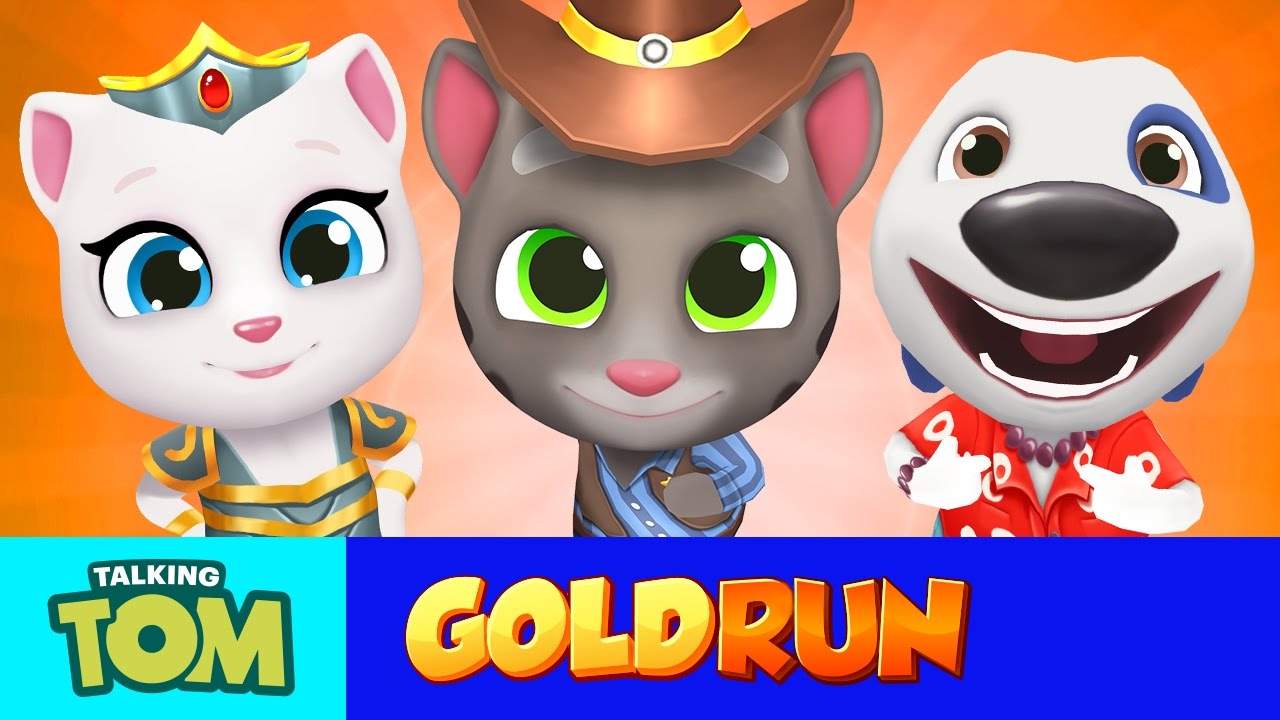 Talking Tom Gold Run - First to a Million (Cowboy Tom vs. Valkyrie ...