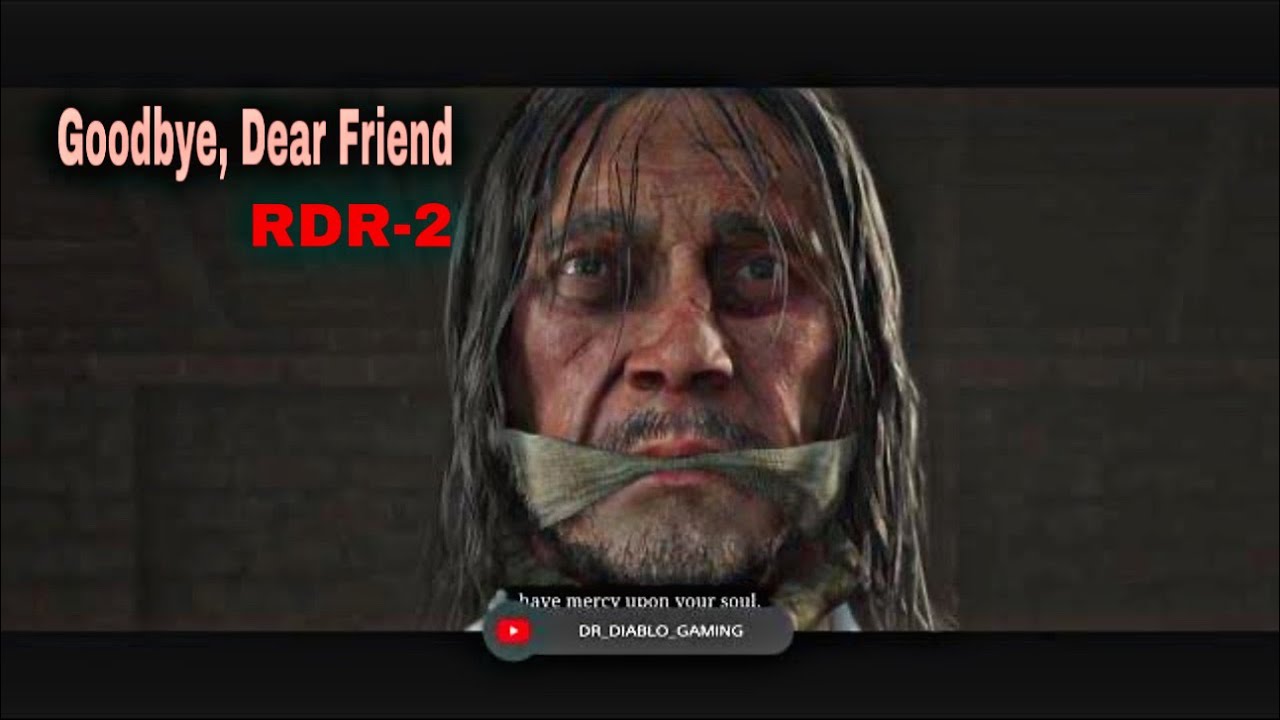Goodbye, Dear Friend- Red Dead Redemption-2 #reddeadredemtion2 #ps5 ...