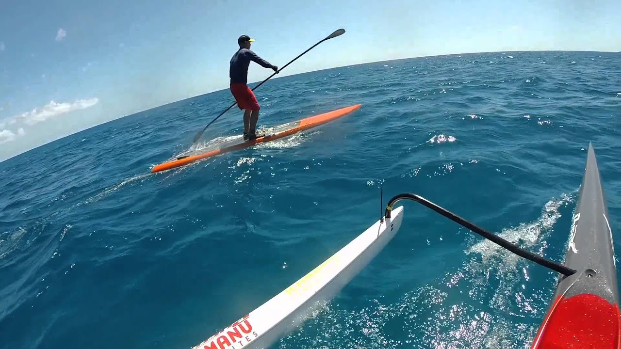Double Paddle Downwinder with the S.I.C. Bullet-14 V3 SUP Race Board ...