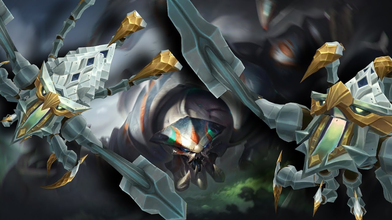 Petricite Skarner Custom Skin Preview - League of Legends - YouTube