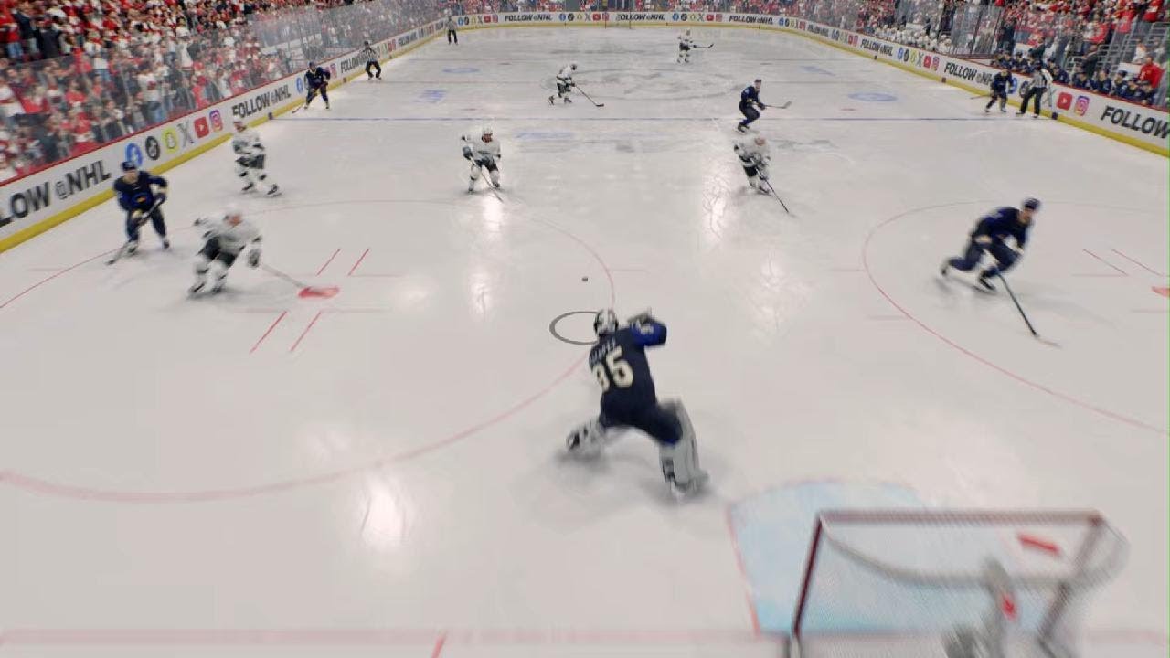 NHL 25 Goalie goal - YouTube