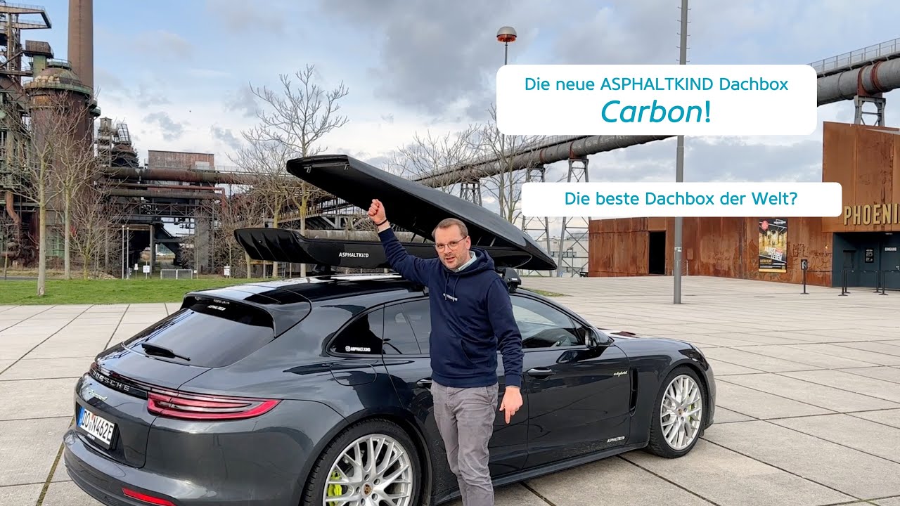 Die neue ASPHALTKIND Dachbox "Carbon" - Beste Dachbox der Welt? # ...