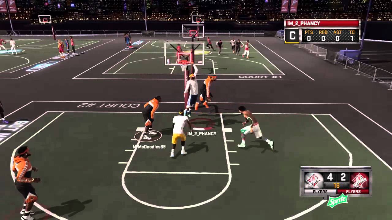 NBA 2K FULL COURT CHAOS - YouTube