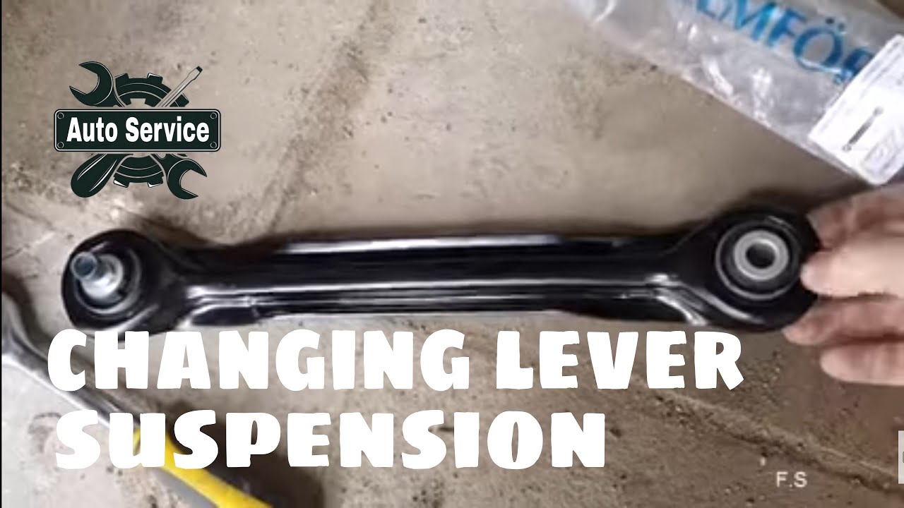 Adjustable Rear Lower Control Arm Mercedes benz w210 - YouTube