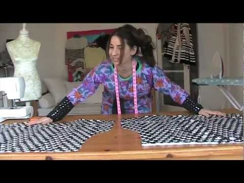 HOW TO SEW A T-SHIRT FOR BEGINNERS - PART 2 - YouTube