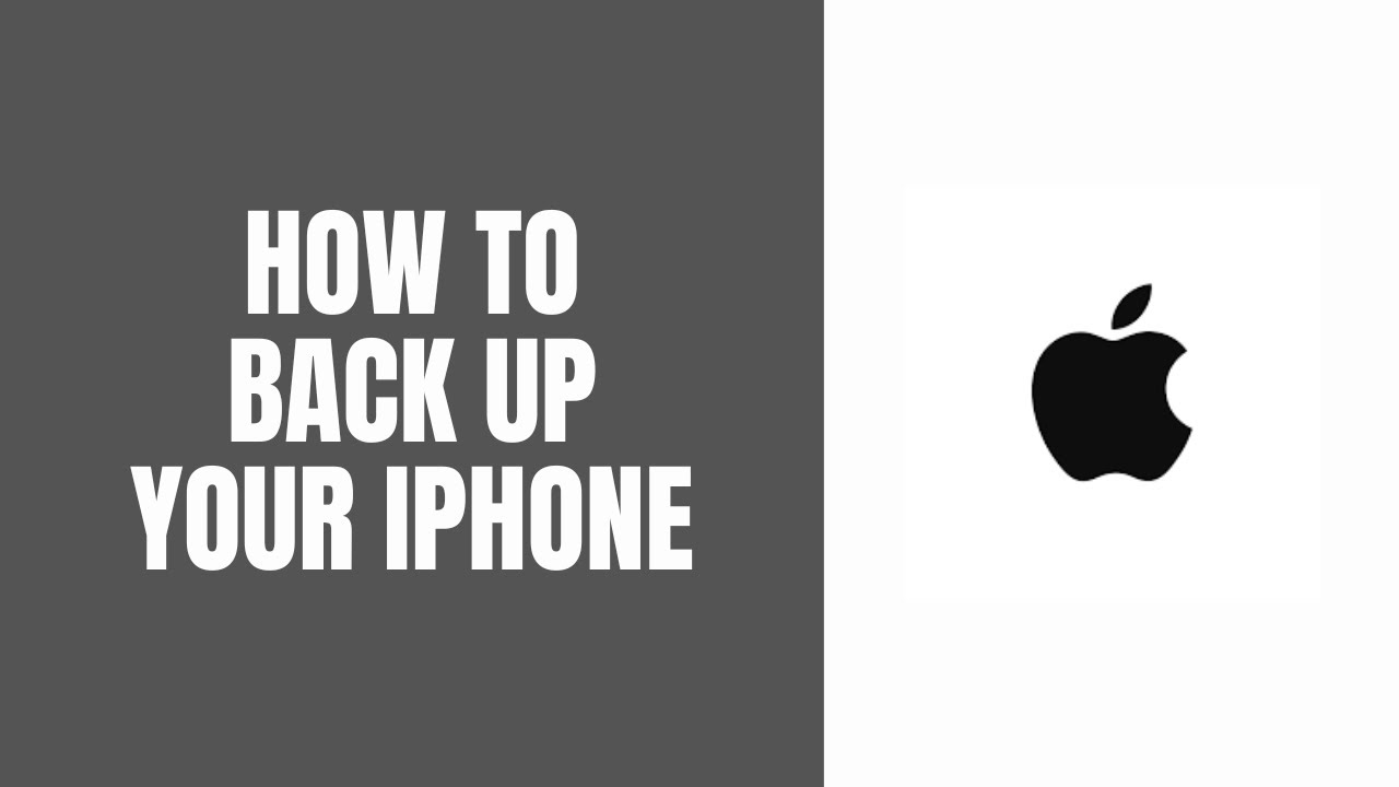 How To Back Up Your IPhone YouTube how-to-back-up-your-iphone-youtube