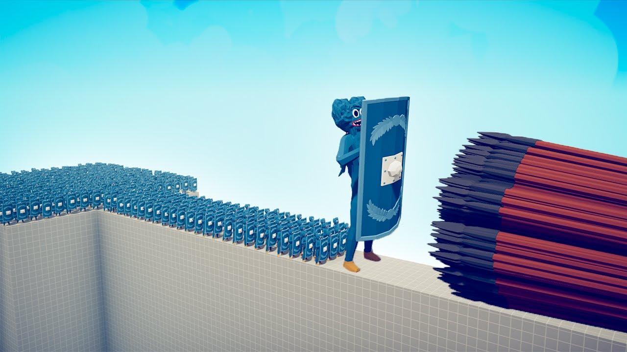 CAN 100x POPPY PLAYTIME SHIELD CROSS THE BRIDGE? - TABS | Totally ...