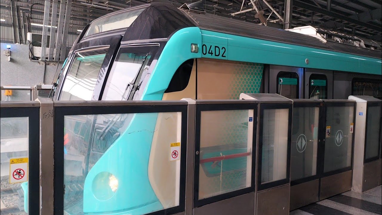 Aarey JVLR to BKC metro full journey in Line 3 . Aqua line | newly ...